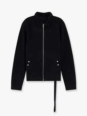 Rick Owens Cotton Denim Jacket - Black
