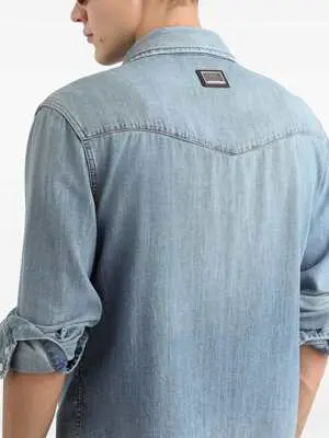 Dolce & Gabbana Western Shirt - Blue