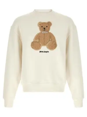 Palm Angels Teddy Bear Sweatshirt - White