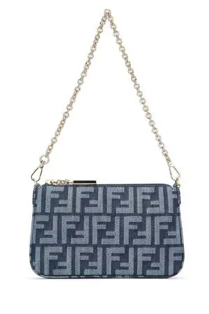Fendi Baguette Pouch Tessuto Ff