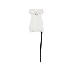 Rick Owens Sleeveless Hooded Zip-up Top