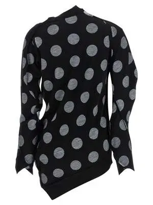 Junya Watanabe Polka Dot Maxi Cardigan