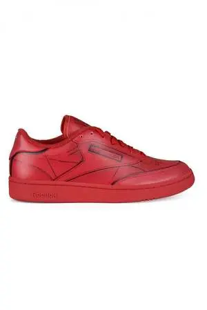 MAISON MARGIELA X Reebok Project 0 Club C Sneakers - Red