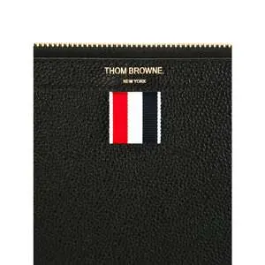 Thom Browne Leather Laptop Bag