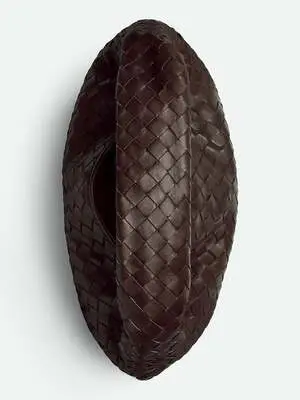Bottega Veneta Hop Piccola Woven Leather Hobo Bag - Brown