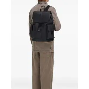 FERRAGAMO Textured Leather Backpack