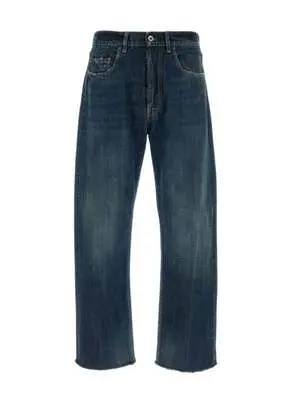 MAISON MARGIELA Straight-leg Jeans In Cotton - Blue