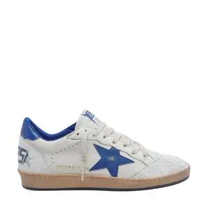 GOLDEN GOOSE Ball Star Leather Sneakers - Blue
