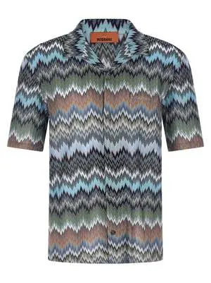 Missoni Chevron Snake Shirt - Multicolor