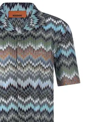 Missoni Chevron Snake Shirt - Multicolor
