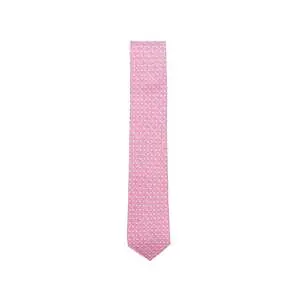 FERRAGAMO Printed Neck Tie - Pink