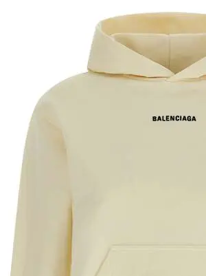 Balenciaga Embroidered Logo Hoodie