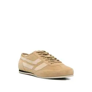 TOM FORD Paneled Suede Low-top Sneakers - Cream
