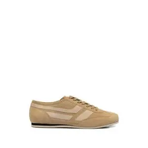 TOM FORD Paneled Suede Low-top Sneakers - Cream