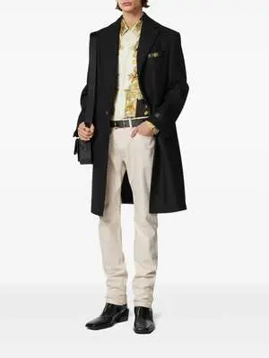 Versace Coral Theatre Silk Shirt - Multicolor