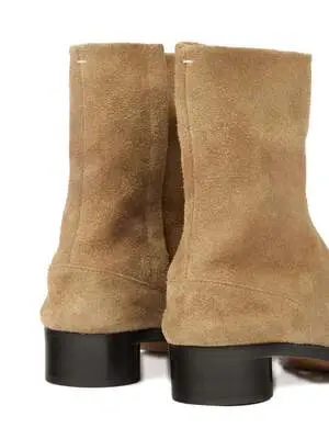 MAISON MARGIELA 30mm Tabi Ankle Boots - Brown