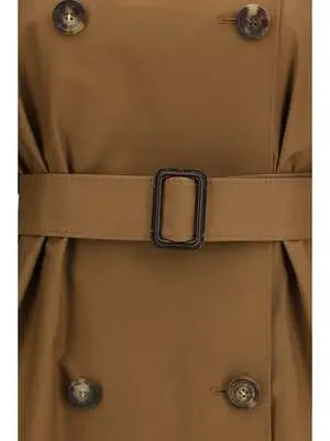 Max Mara Double-breasted Belted Coat