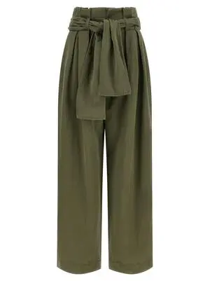 Balmain High Waist Serge Pants