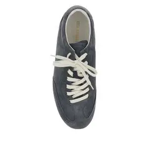 Axel Arigato Grey Suede Lace-up Low-top Sneakers