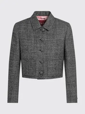 Gucci Cropped Jacket - Gray