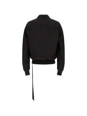 Rick Owens Bauhaus Flight Bomber Jacket - Black