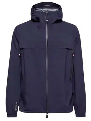 Moncler MONCLER Grenoble Shipton Packable Gore-Tex Jacket With Hood Blue