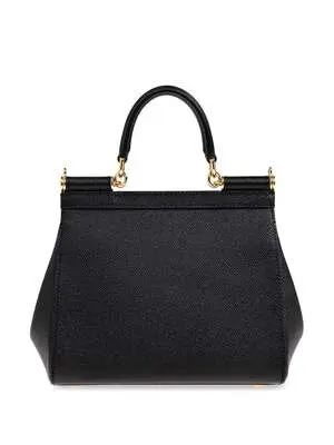 Dolce & Gabbana Sicily Medium Tote Bag - Black
