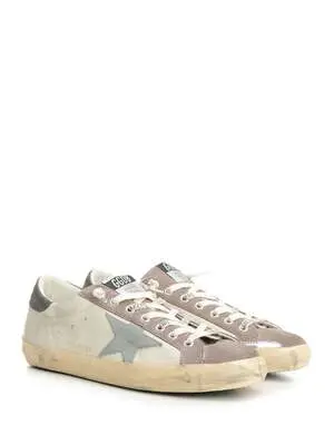 GOLDEN GOOSE Super-star Leather Sneaker - Multicolor