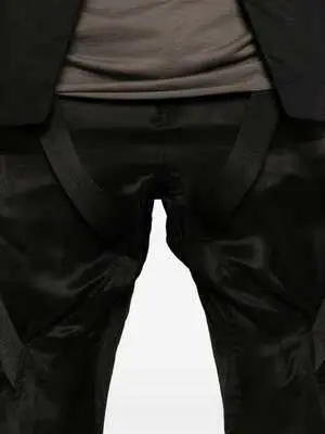 Rick Owens Megastrapped Bib Pants