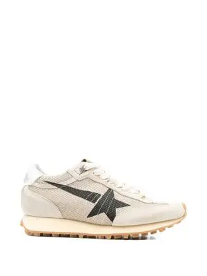 GOLDEN GOOSE Running Marathon Mesh Sneakers With Suede Inserts