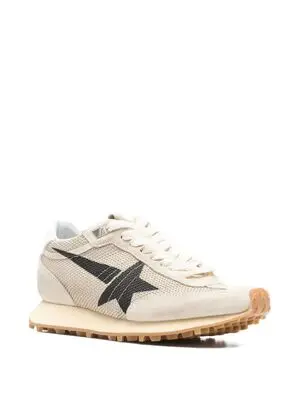 GOLDEN GOOSE Running Marathon Mesh Sneakers With Suede Inserts