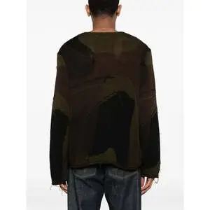 Our Legacy Camouflage Knitted Jumper