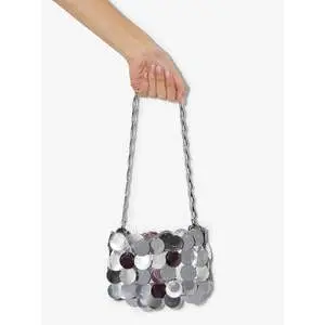 Rabanne Sparkle Disc Nano 1969 Shoulder Bag