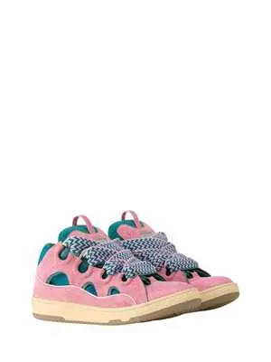 LANVIN Curb Sneakers With Cut-outs - Multicolor