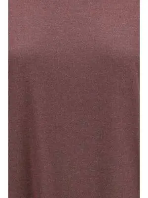 Brunello Cucinelli Glitter Effect Cashmere T-shirt - Multicolor