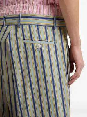 Marni Striped Wide-leg Trousers