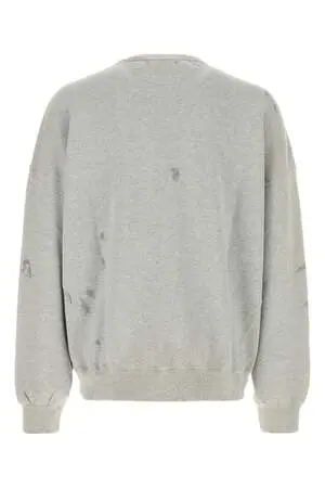 GOLDEN GOOSE Grey Cotton Sweatshirt