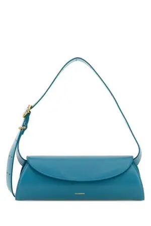 JIL SANDER JIL SANDER Small Cannolo Shoulder Bag Blue