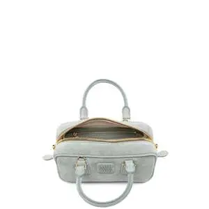 Miu Miu Suede Satchel Bag