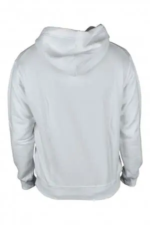 Dsquared2 Cotton Logo Print Hooded Sweatshirt - White