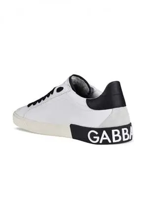 Dolce & Gabbana Portofino Leather Sneakers