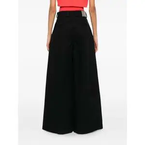 Balenciaga Palazzo Pants With Inverted Pleat