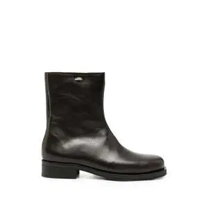 Our Legacy Zip Up Ankle Boots - Brown