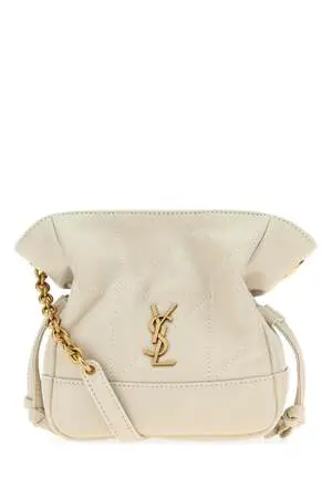 Saint Laurent Leather Mini Bucket Bag