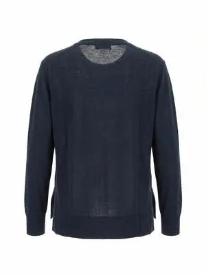 Max Mara Linen Crew Neck Pullover