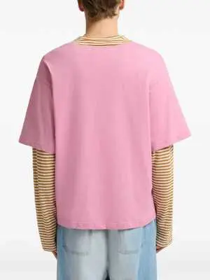 Marni Striped Logo T-shirt