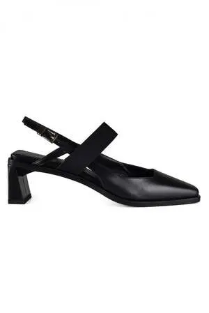 ANEST COLLECTIVE Kidskin Slingback Sandals - Black