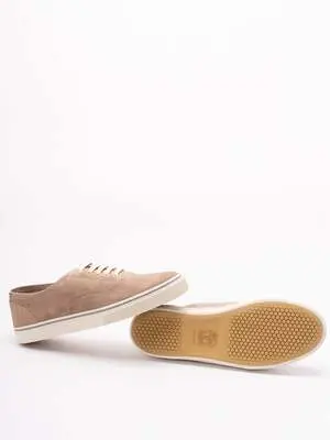 Brunello Cucinelli Calf Leather Lace-up Sneakers