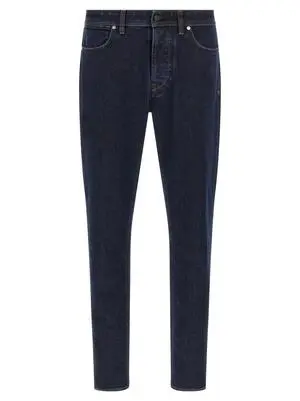 Stone Island Indigo Denim-rinsed Jeans - Blue