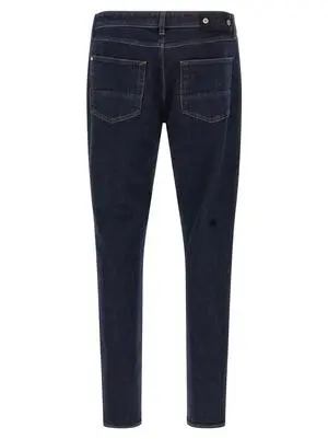 Stone Island Indigo Denim-rinsed Jeans - Blue